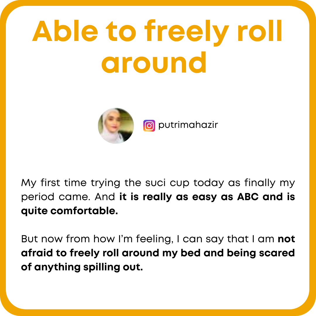 Suci Cup - Best Menstrual Cup Malaysia
