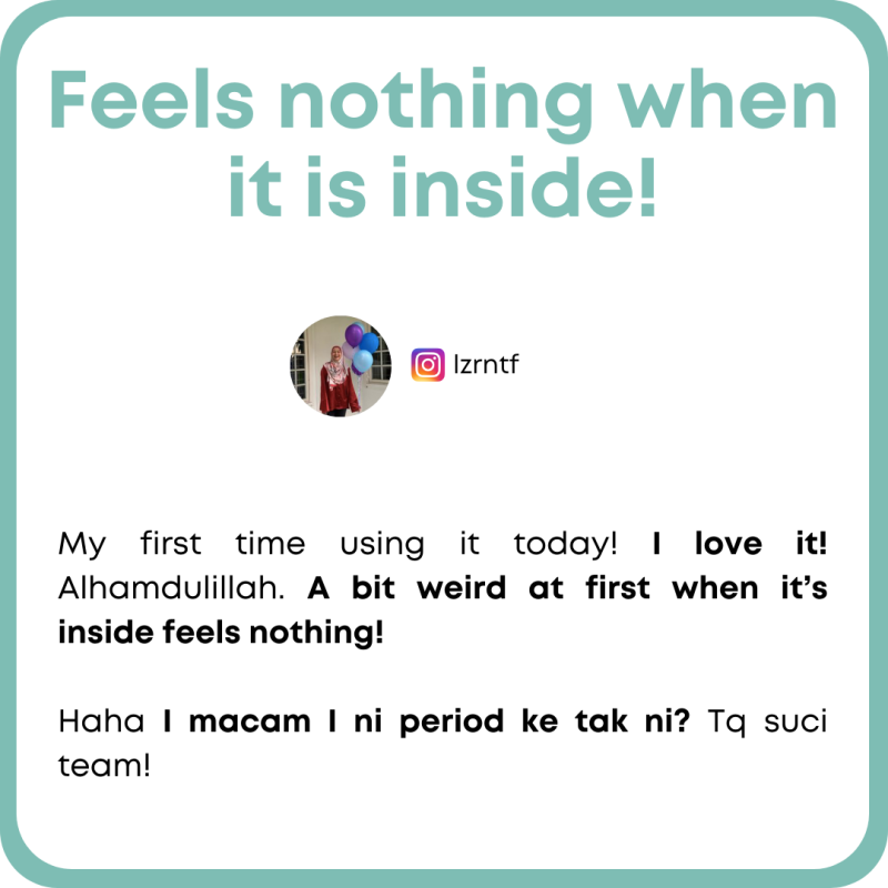 Suci Cup - Best Menstrual Cup Malaysia